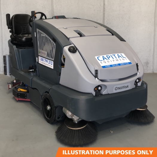 Nilfisk CS7010 Combination Sweeper Scrubber-Dryer | Capital Equipment Hire
